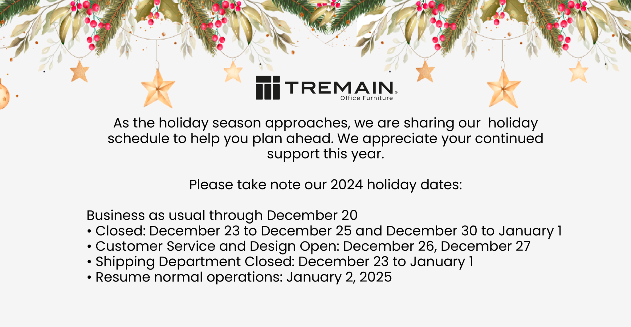 Tremain – Office Furniture